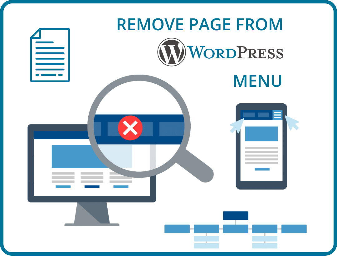 How To Hide Page From Menu In WordPress? (Easy Method) - ExertPro LLC